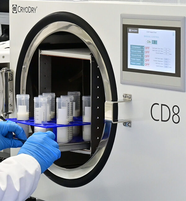 Hysteresis Control in the CryoDry® CD8 Freeze Dryer - CryoDry