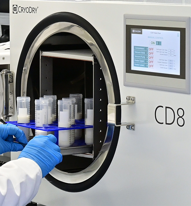 Hysteresis Control in the CryoDry® CD8 Freeze Dryer - CryoDry