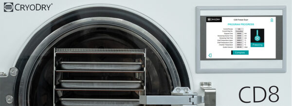 Hysteresis Control in the CryoDry® CD8 Freeze Dryer - CryoDry